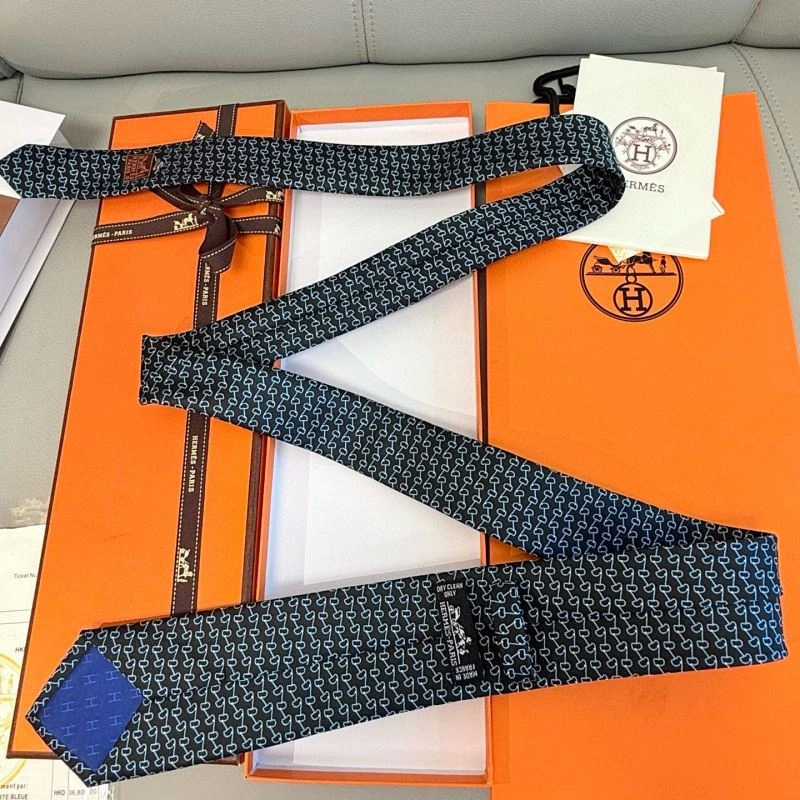 Brand-original Hermes Neckties