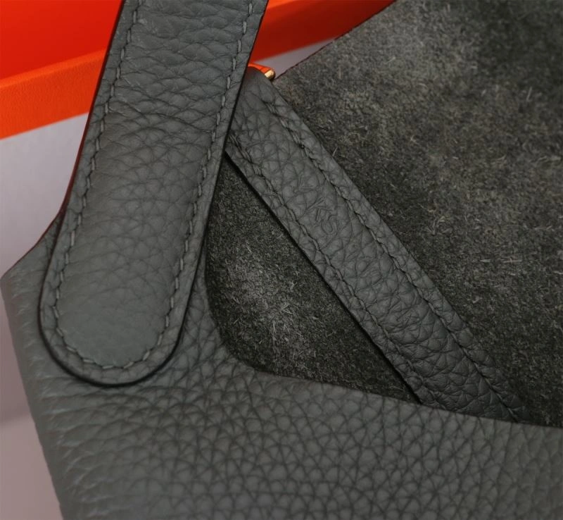 Brand-authenticated Hermes Picotin Lock