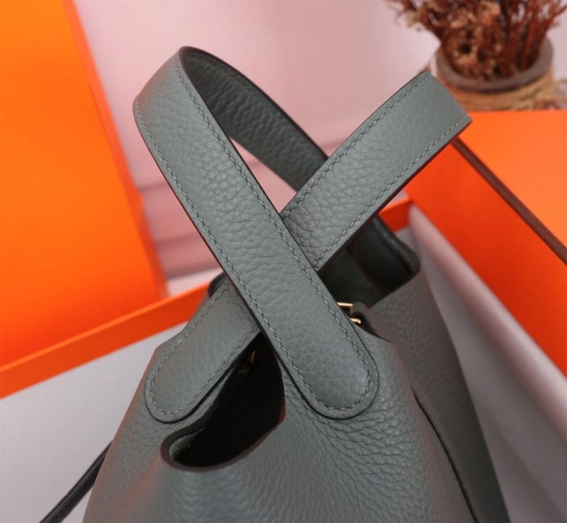 Brand-authenticated Hermes Picotin Lock