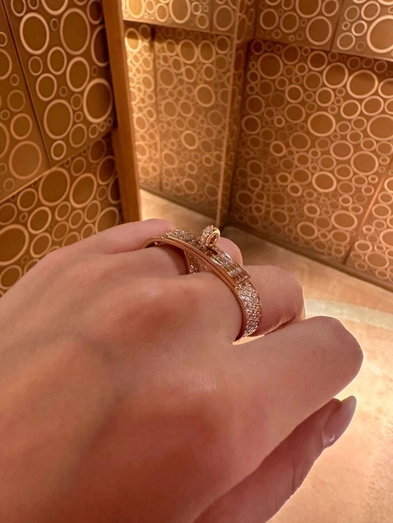 Brand-authenticated Hermes Rings