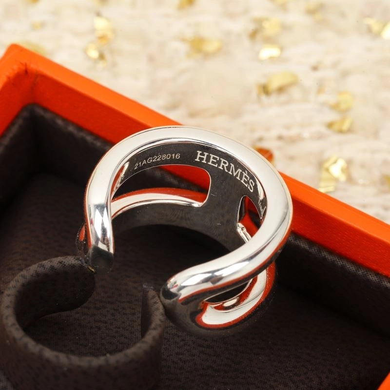 Brand-authenticated Hermes Rings