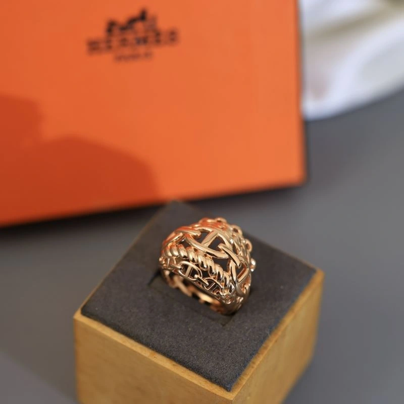 Brand-authenticated Hermes Rings