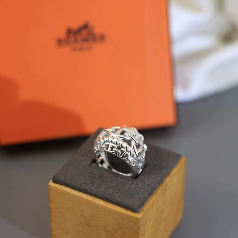 Brand-authenticated Hermes Rings