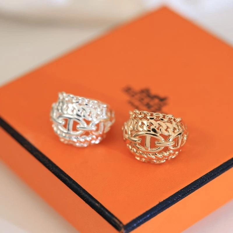 Brand-authenticated Hermes Rings