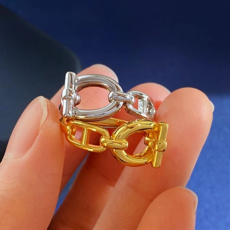 Mirror quality Hermes Rings