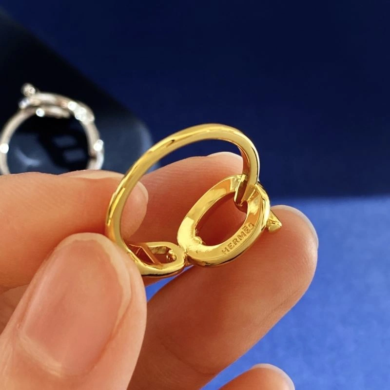 Mirror quality Hermes Rings