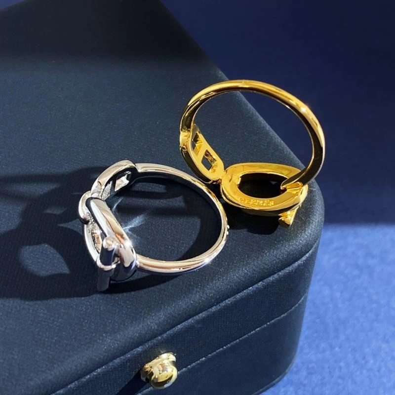 Mirror quality Hermes Rings