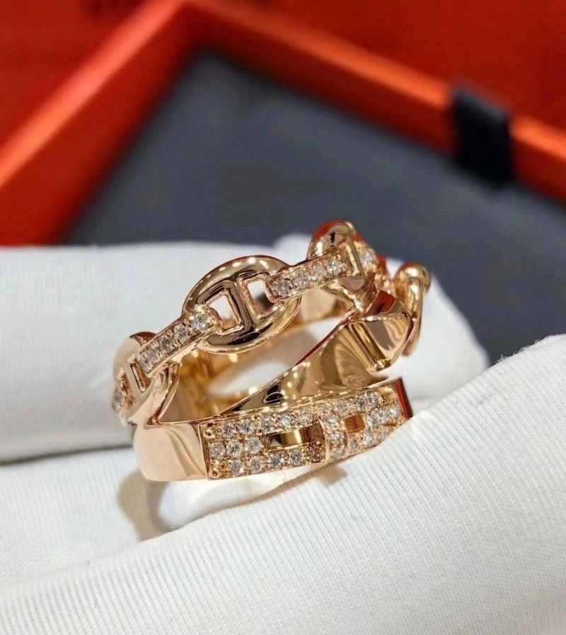 Top mirror Hermes Rings