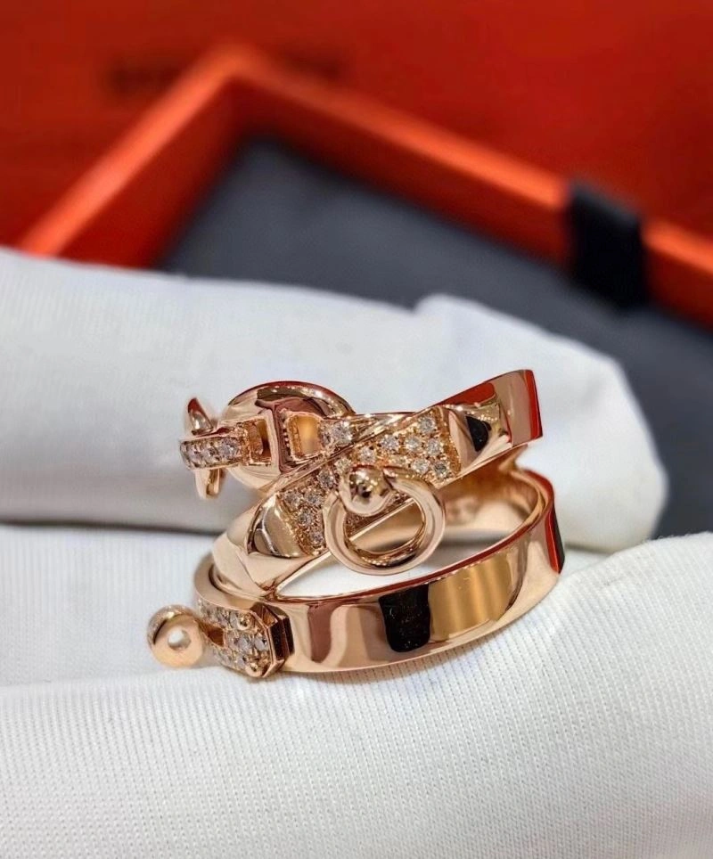 Top mirror Hermes Rings
