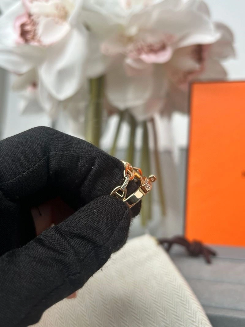 Mirror quality Hermes Rings