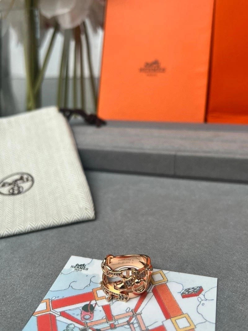 Mirror quality Hermes Rings