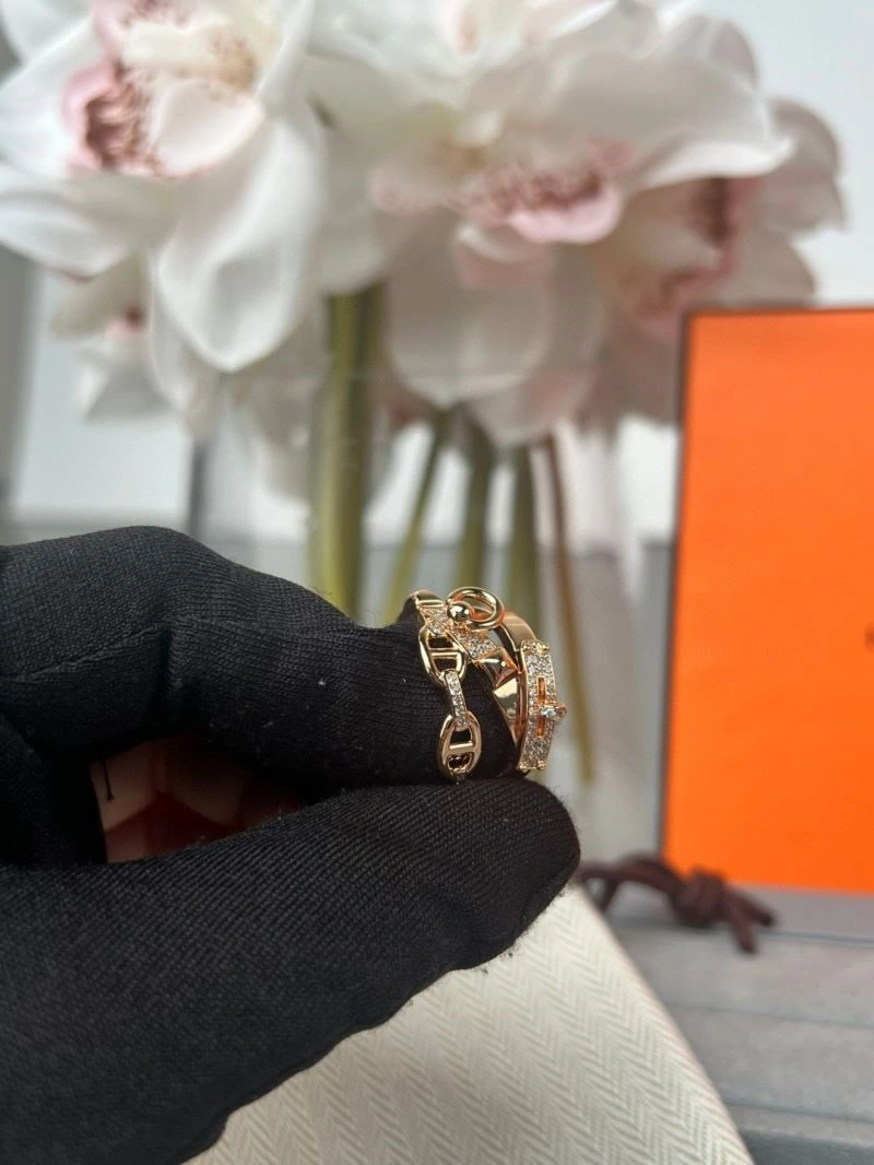Mirror quality Hermes Rings