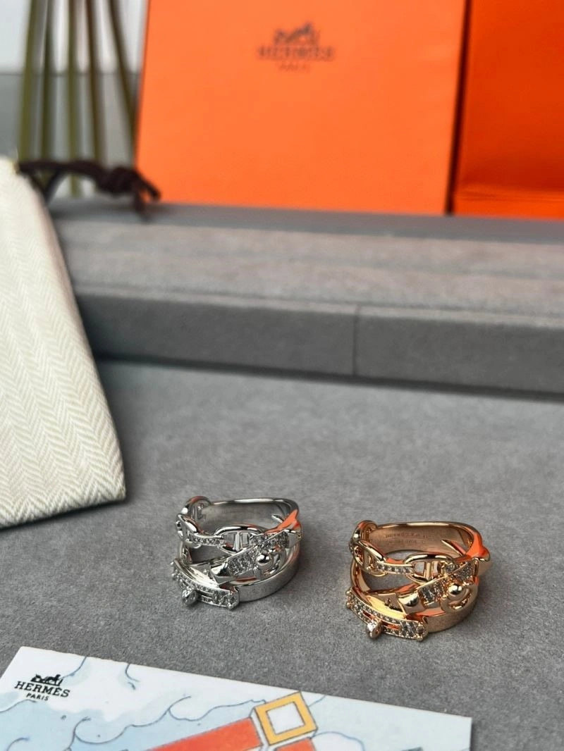 Mirror quality Hermes Rings