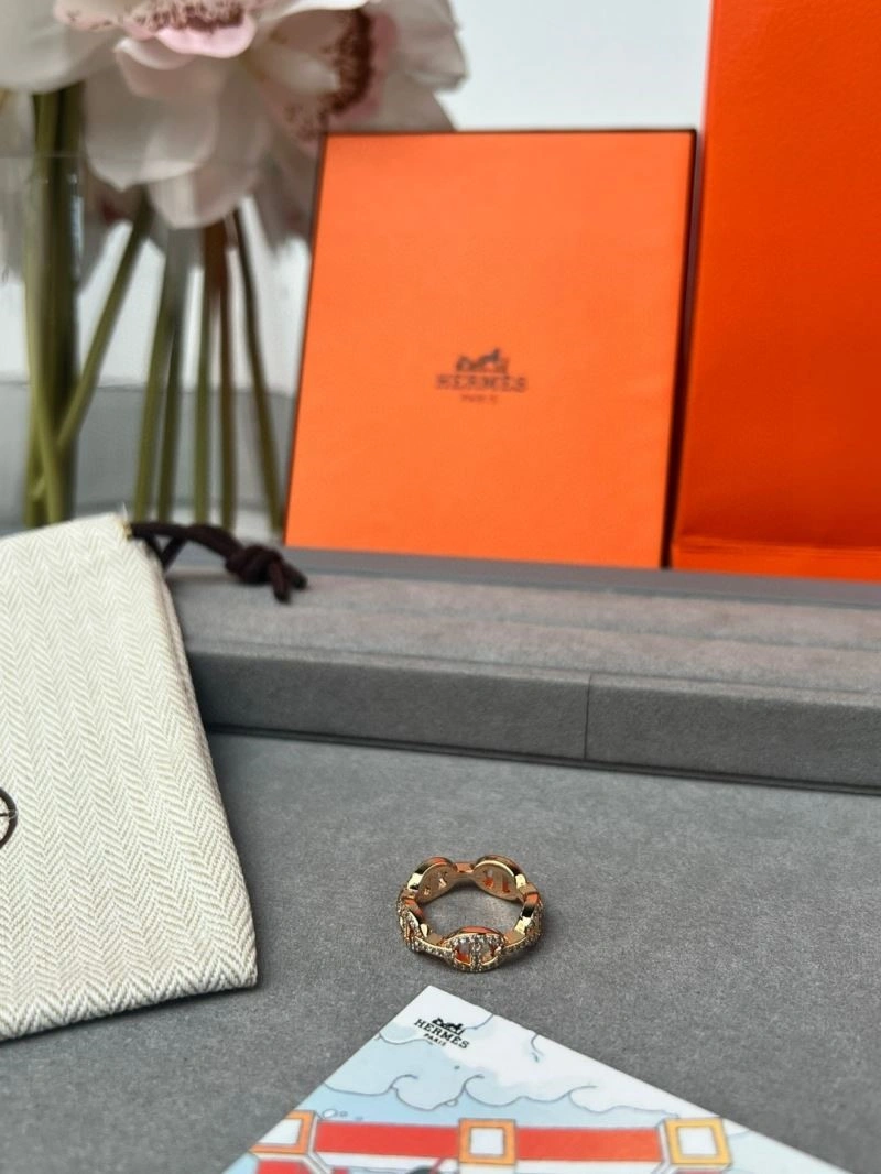 Brand-authenticated Hermes Rings