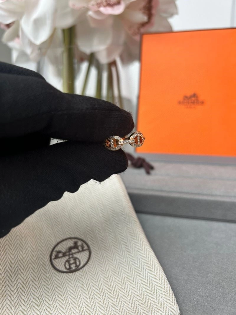 Brand-authenticated Hermes Rings