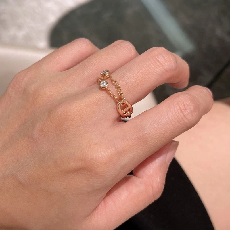 Factory-made Hermes Rings