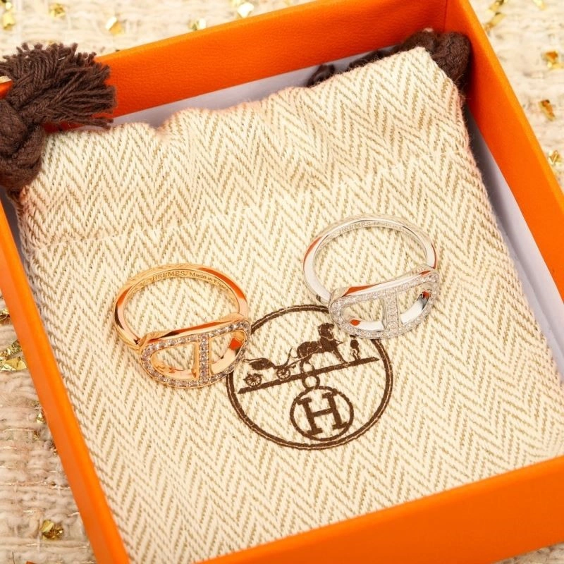 Real Hermes Rings