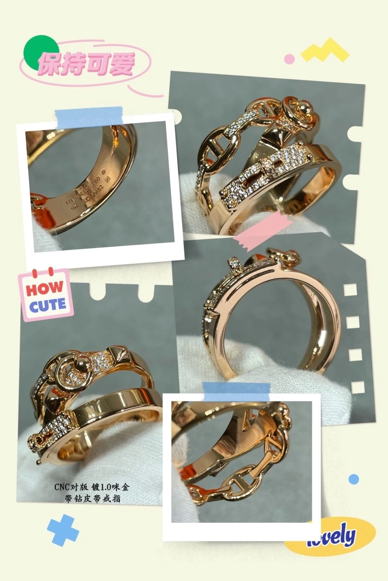 Value-priced Hermes Rings