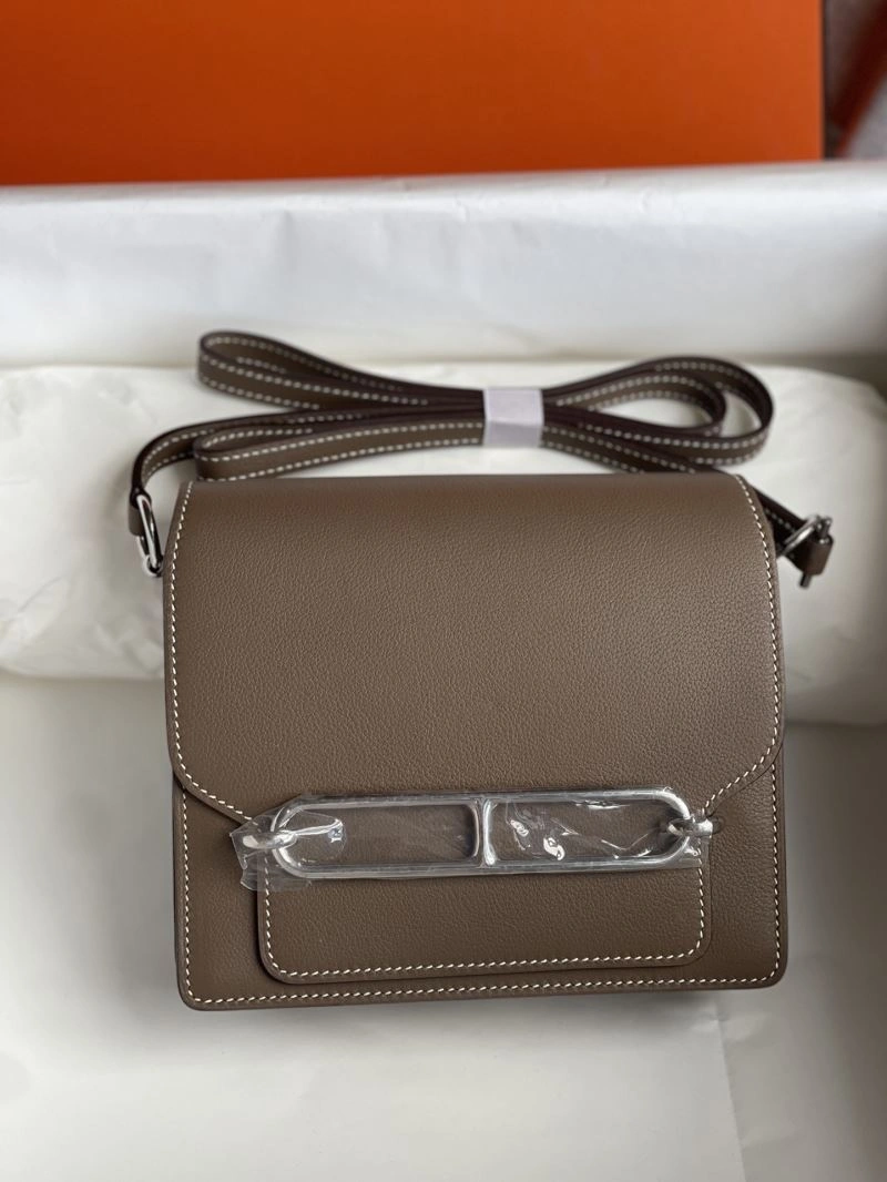 Brand-authenticated Hermes Roulis Bags