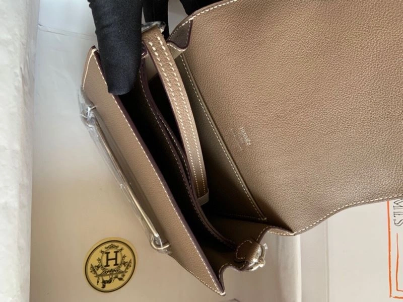 Brand-authenticated Hermes Roulis Bags