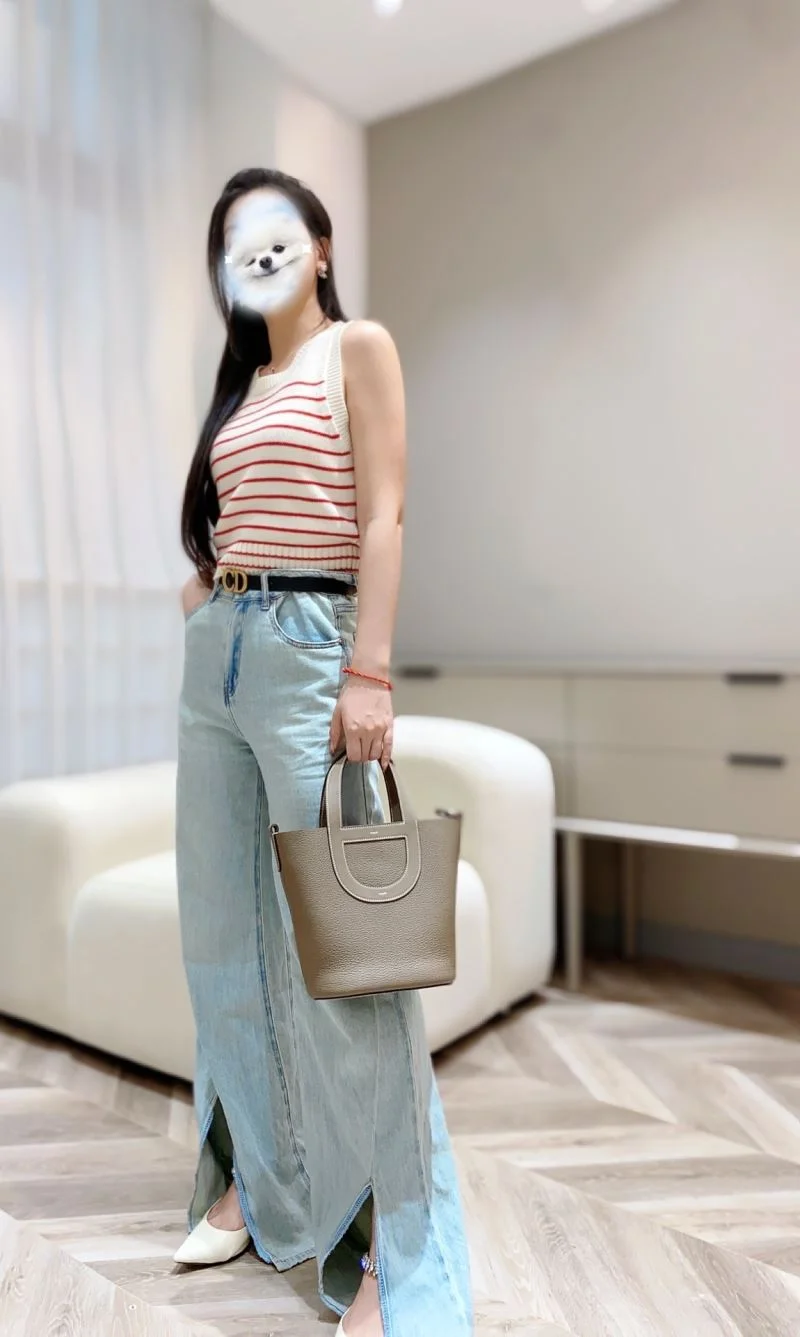 Precise copy Hermes Roulis Bags