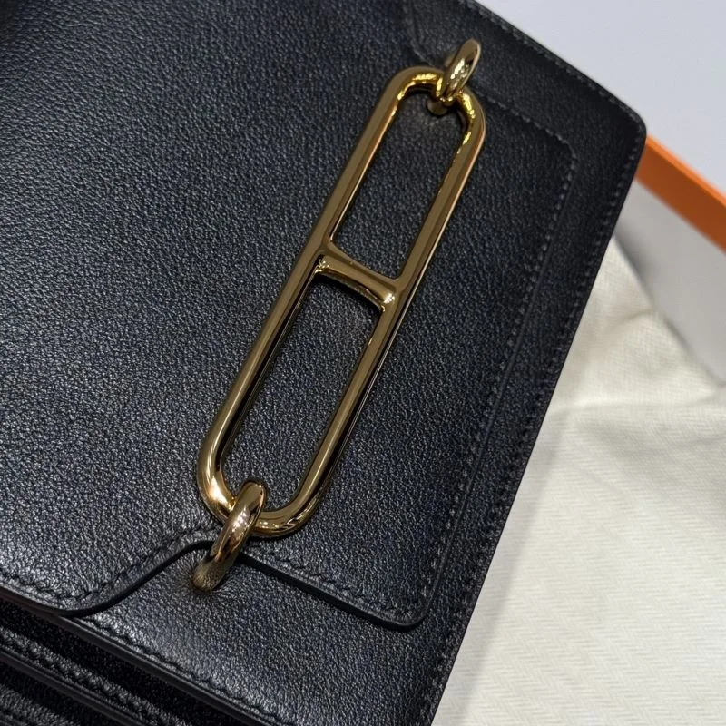 Brand-authenticated Hermes Roulis Bags