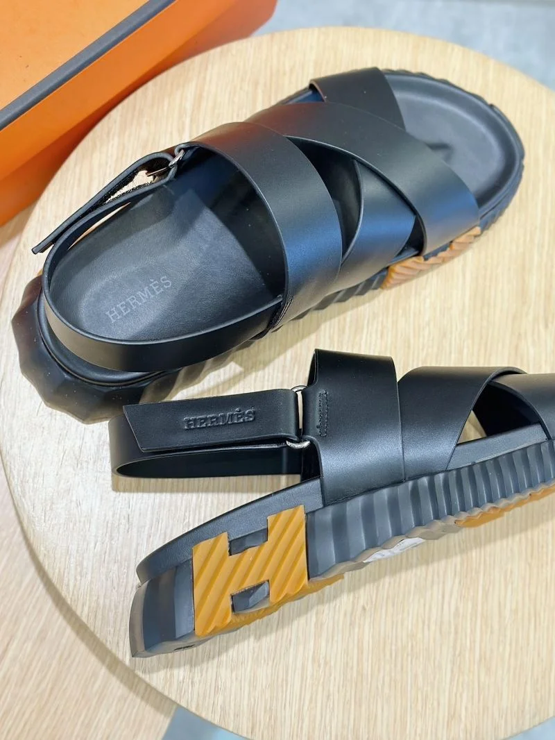 Brand-authenticated Hermes Sandals