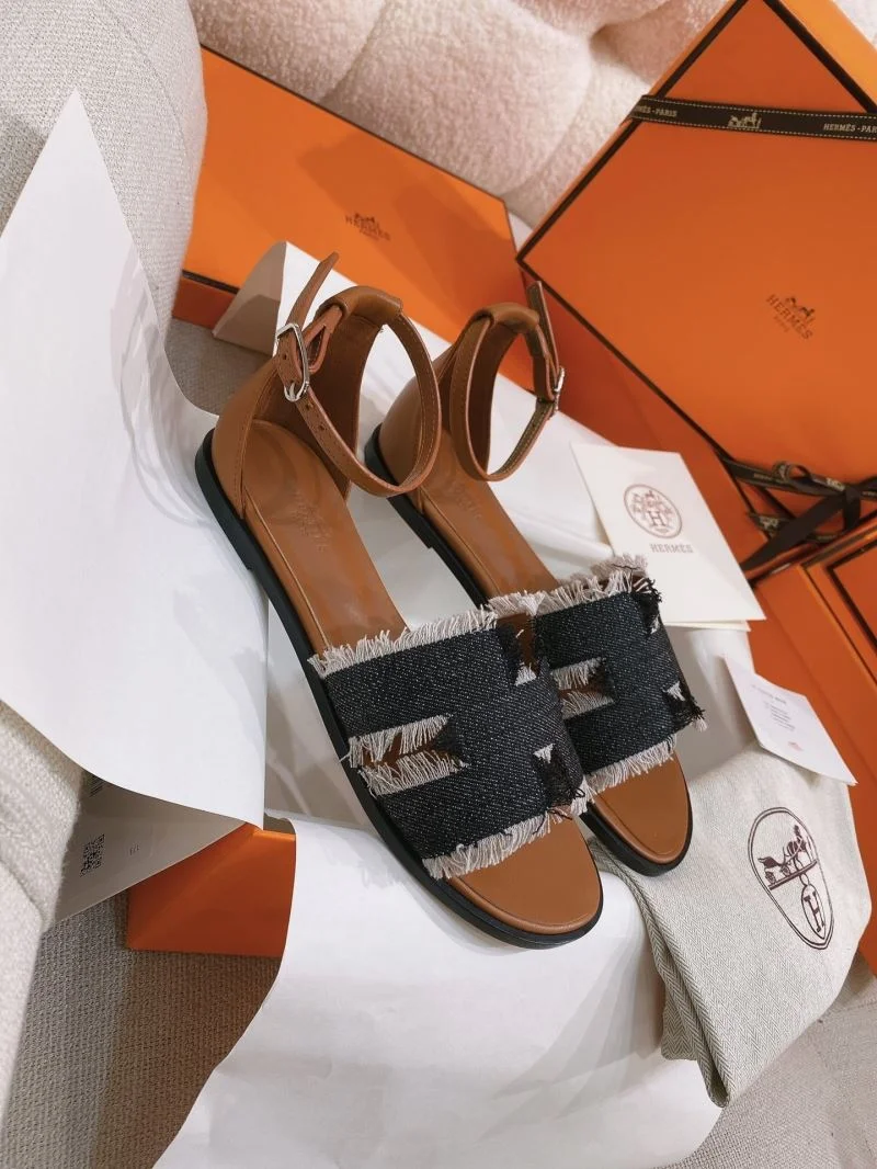 Mirror quality Hermes Sandals