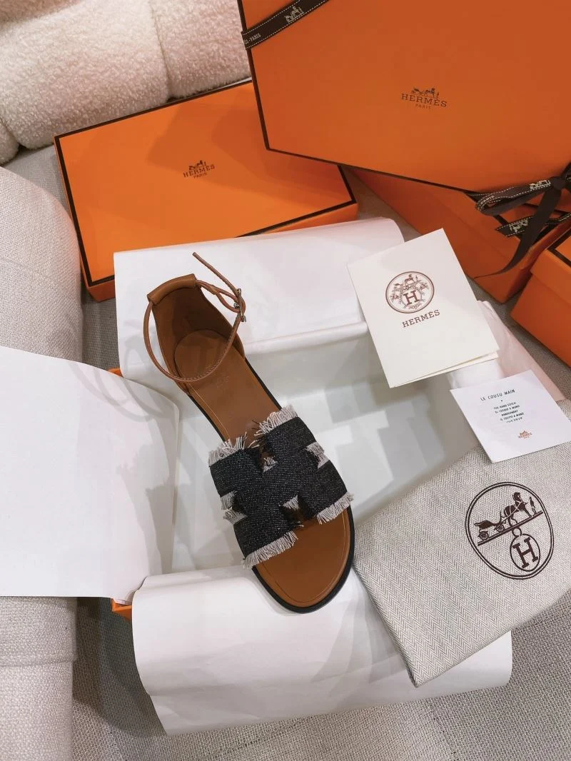 Mirror quality Hermes Sandals