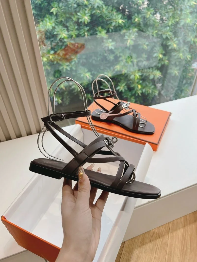 Precise copy Hermes Sandals