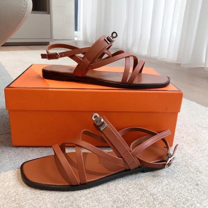 Mirror quality Hermes Sandals