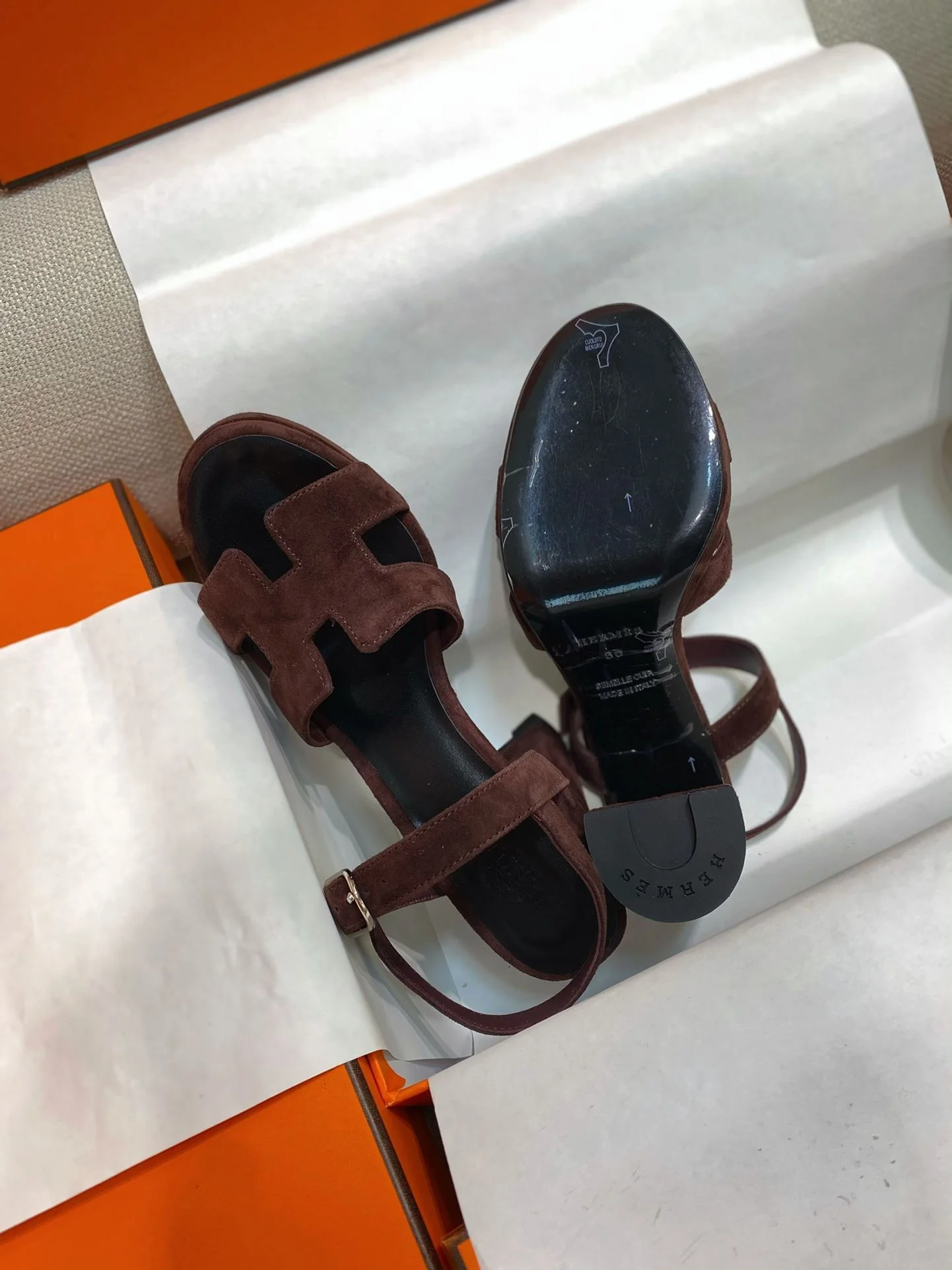 Perfect replica Hermes Sandals
