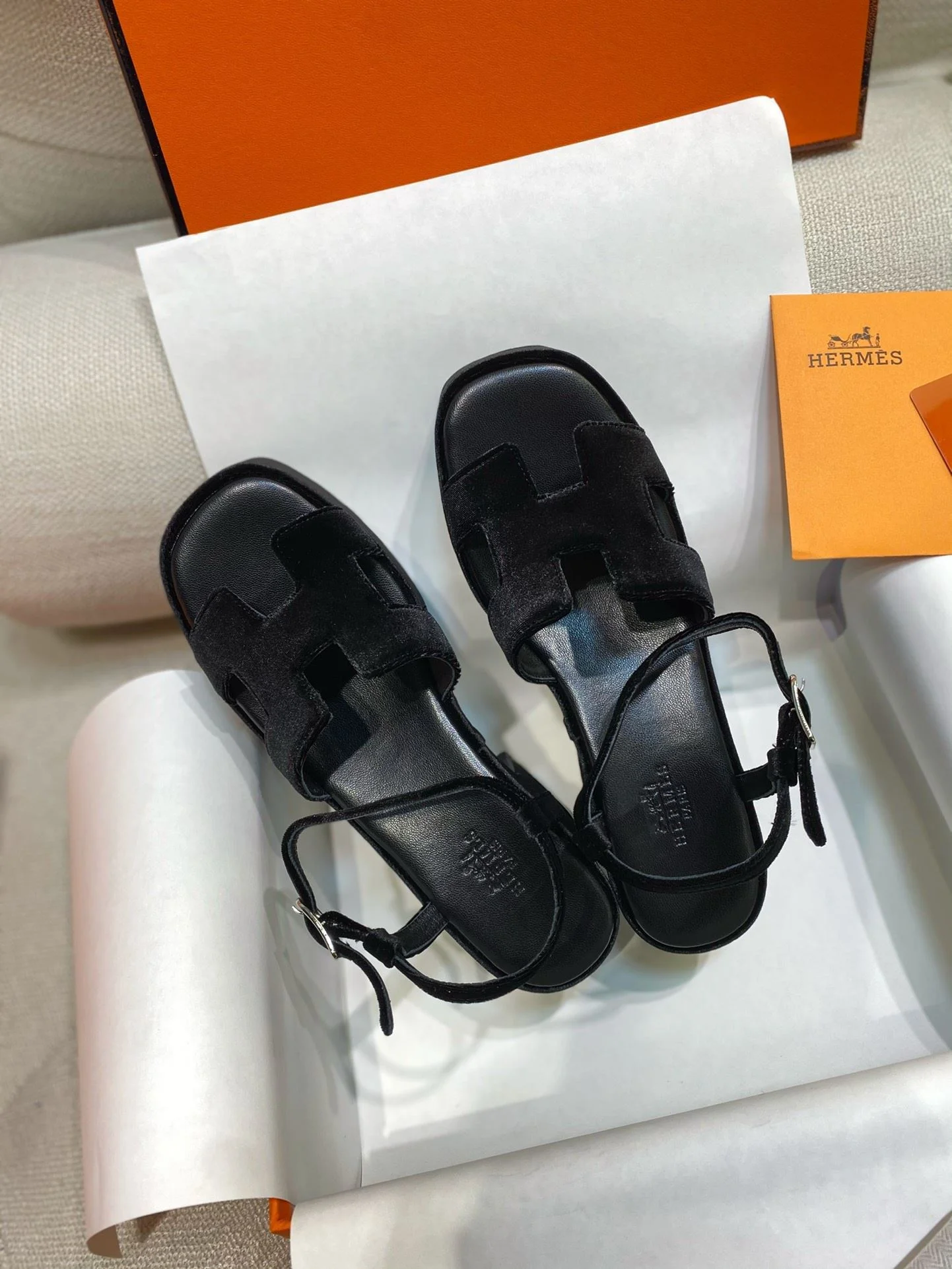 Indistinguishable Hermes Sandals