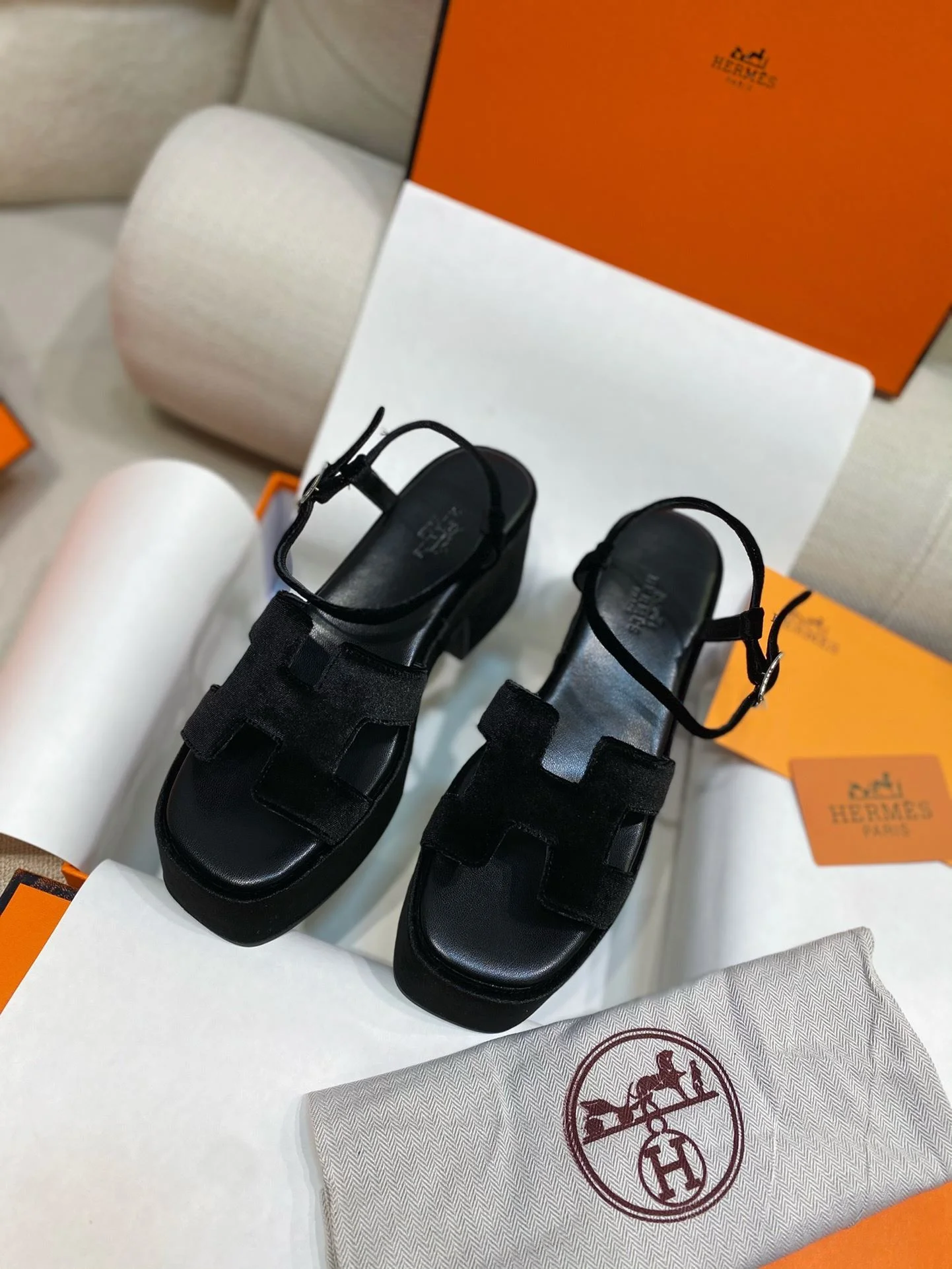 Indistinguishable Hermes Sandals