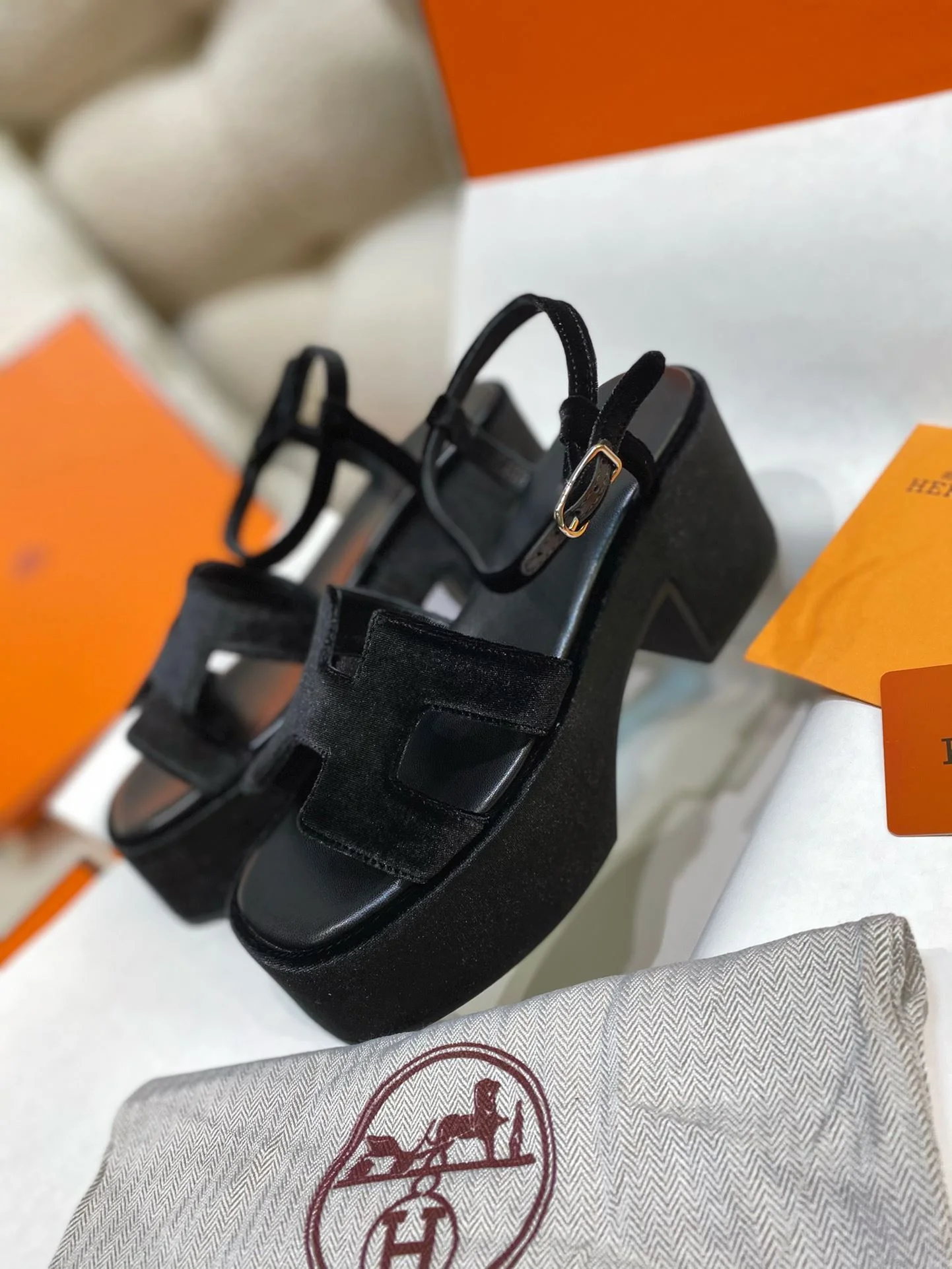 Indistinguishable Hermes Sandals