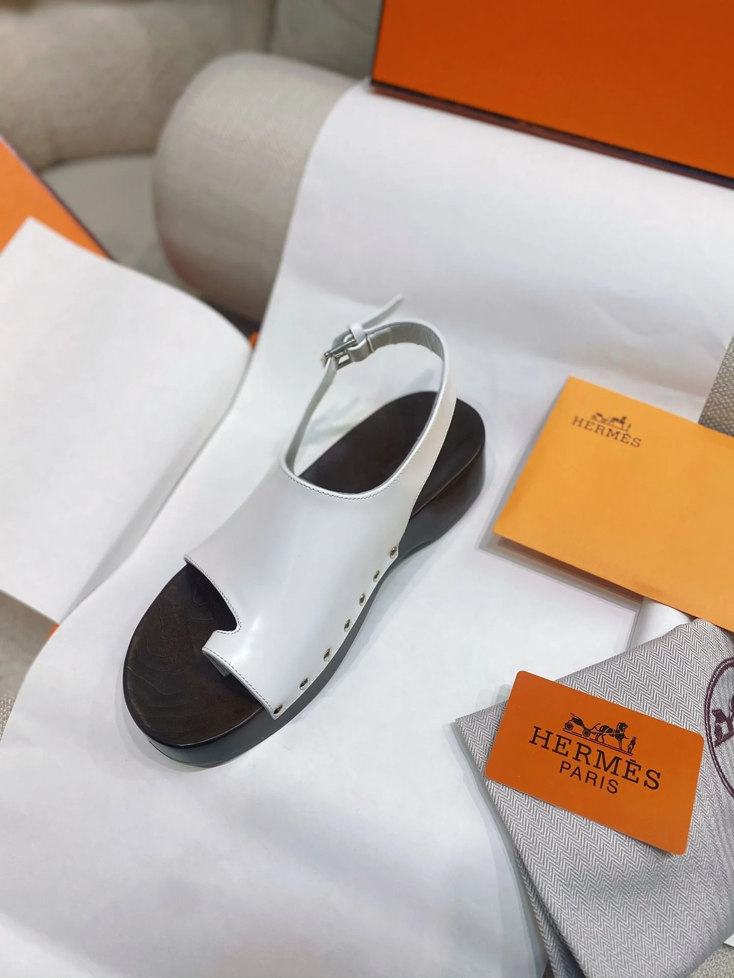 1:1 copy Hermes Sandals