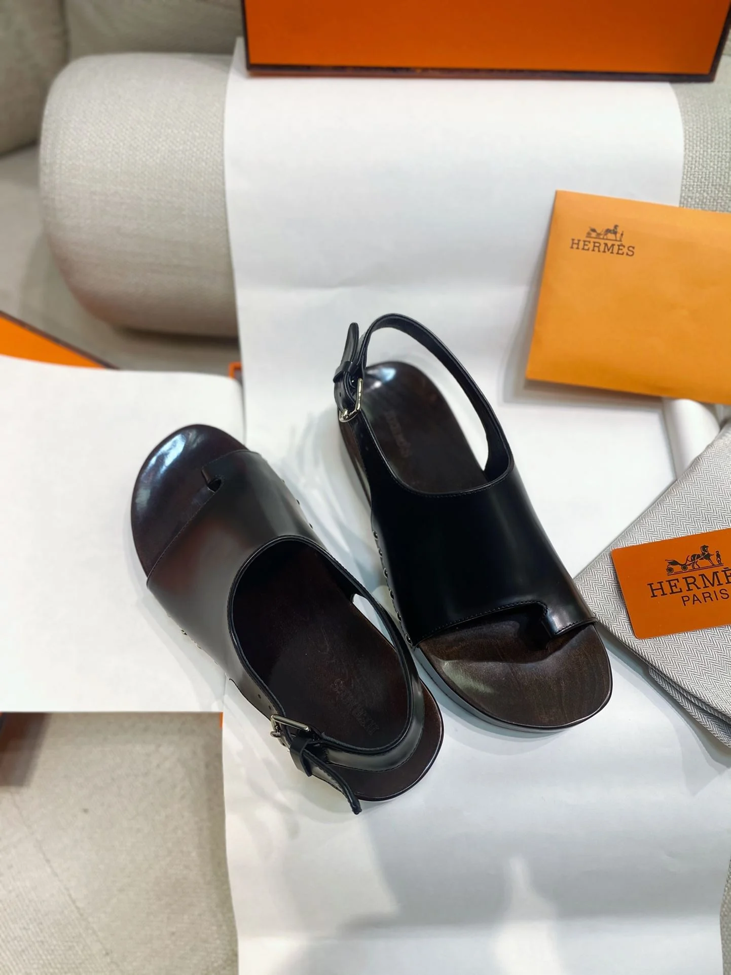 1:1 copy Hermes Sandals