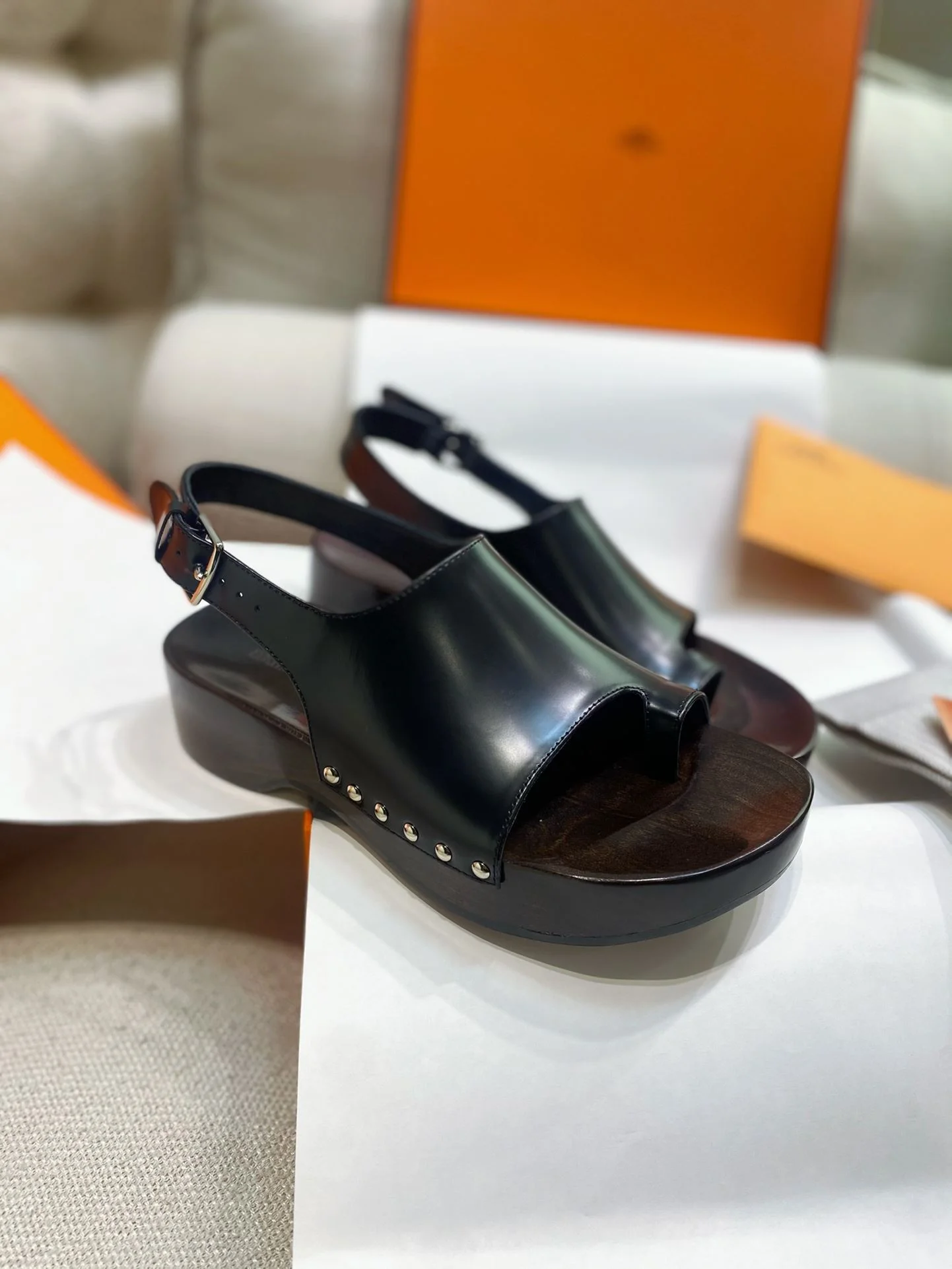 1:1 copy Hermes Sandals