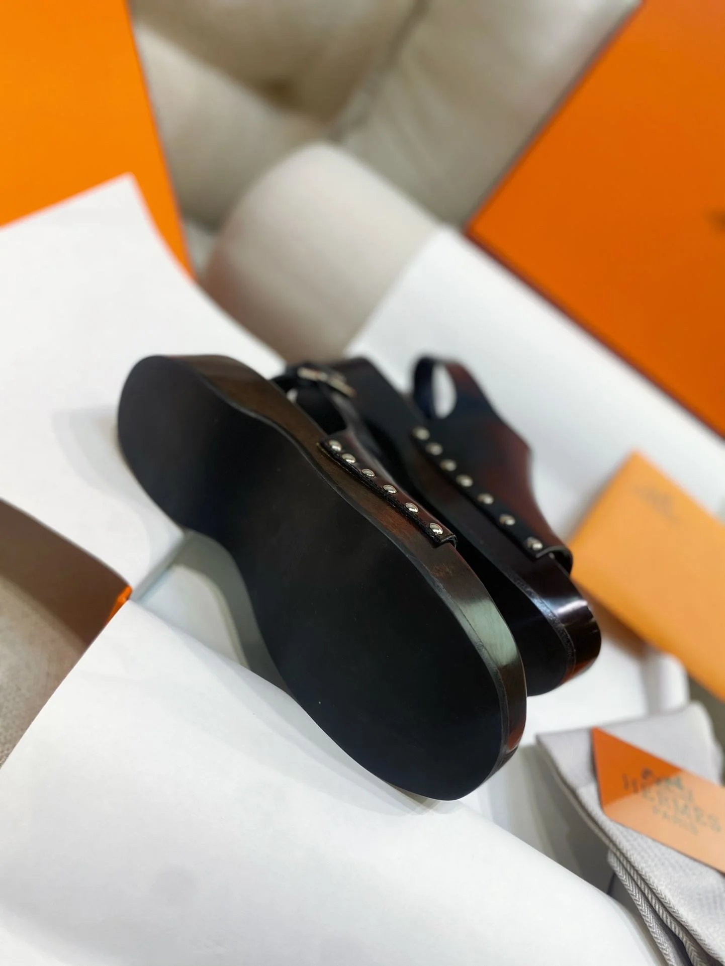 1:1 copy Hermes Sandals