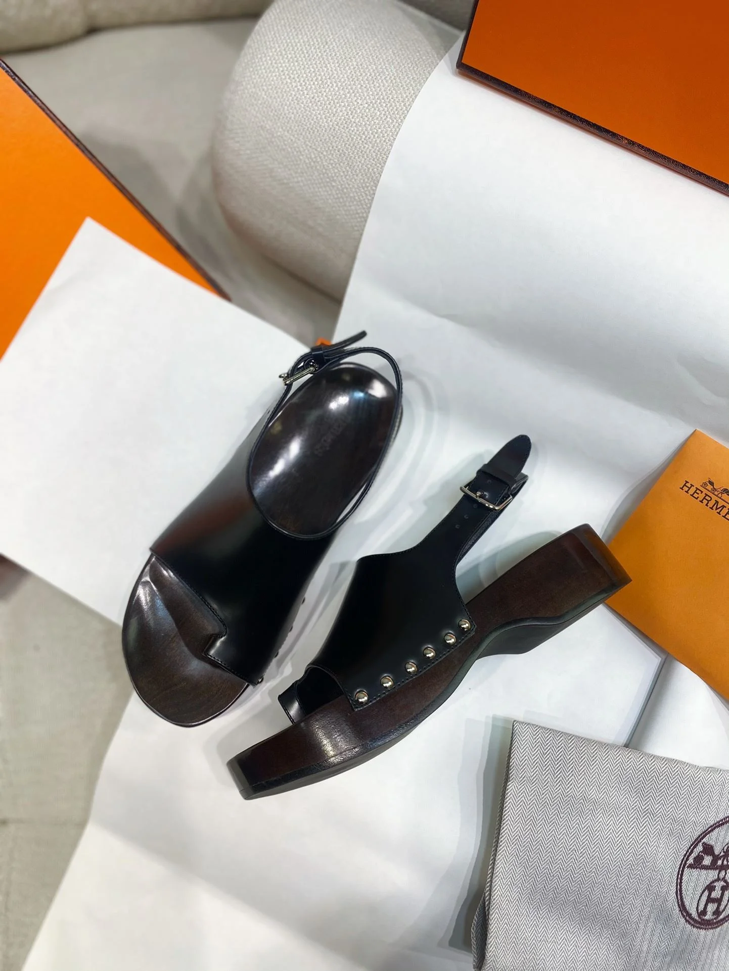 1:1 copy Hermes Sandals