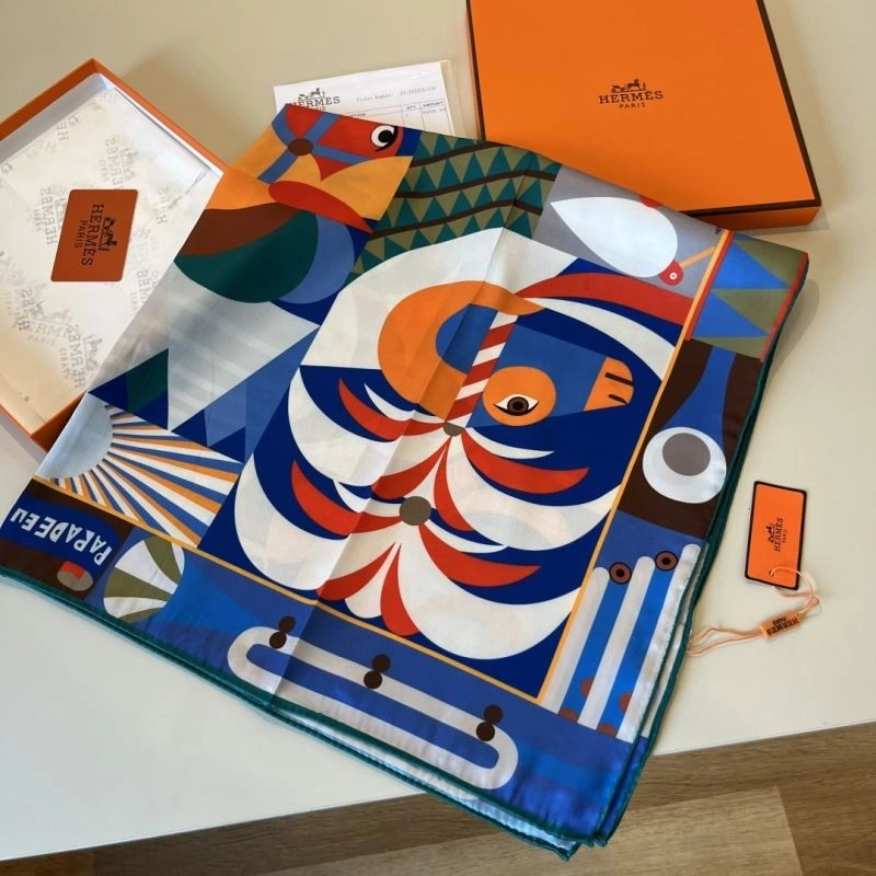 Brand-authenticated Hermes Scarf