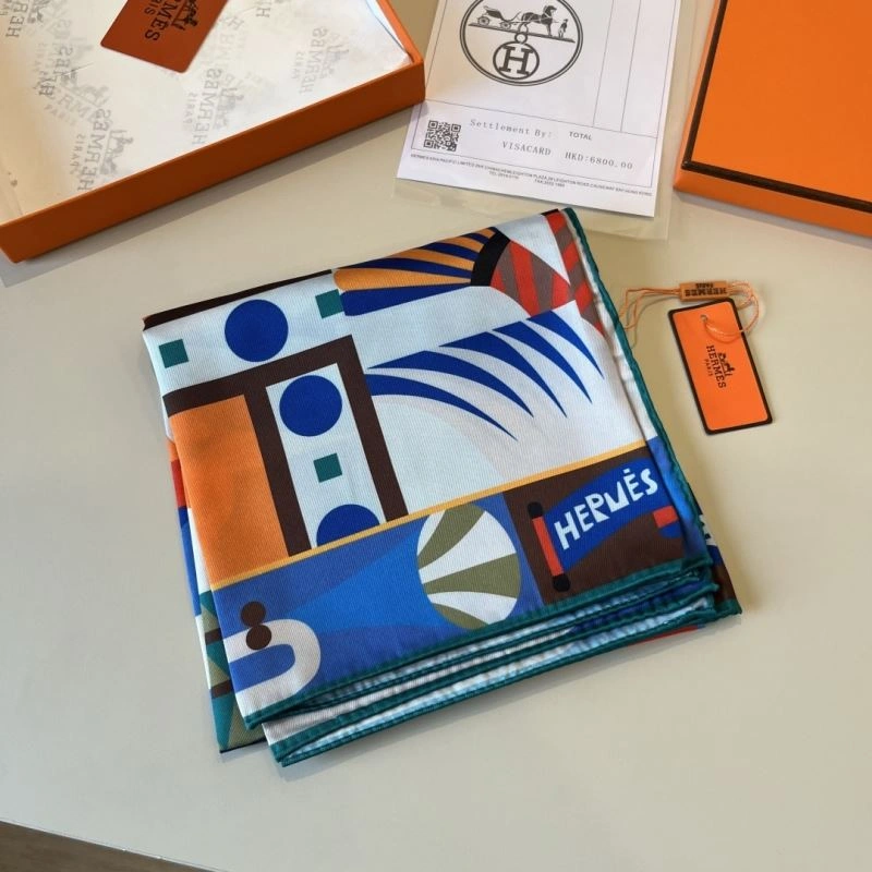 Brand-authenticated Hermes Scarf
