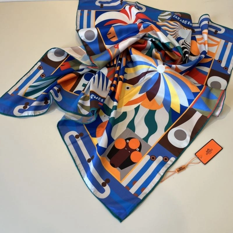 Brand-authenticated Hermes Scarf