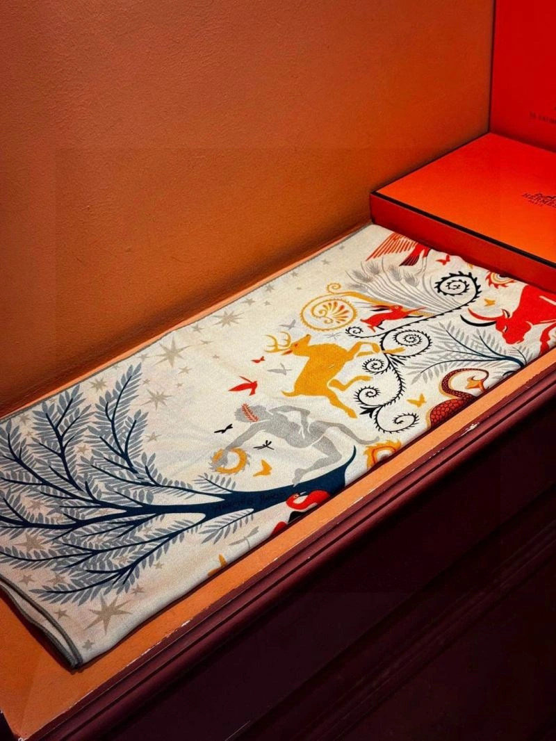 Top mirror Hermes Scarf