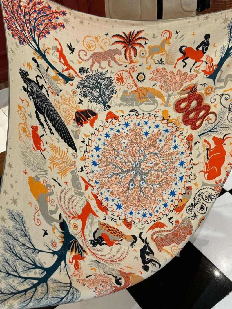 Top mirror Hermes Scarf