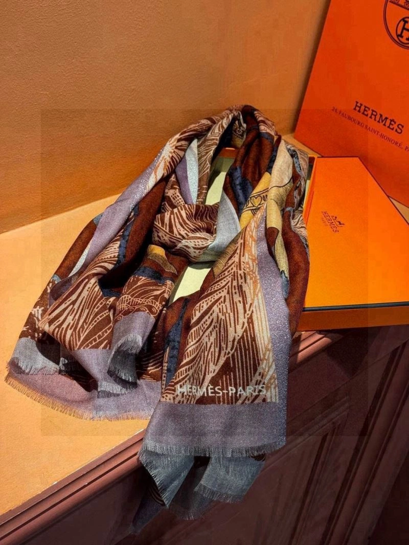 Brand-authenticated Hermes Scarf