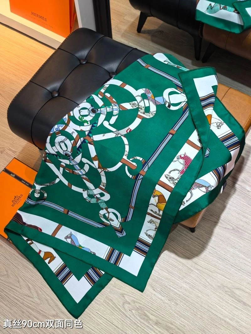 Brand-authenticated Hermes Scarf
