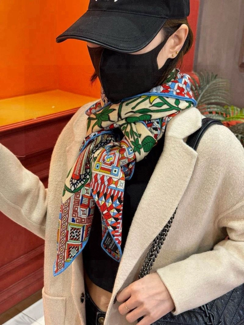 Top mirror Hermes Scarf