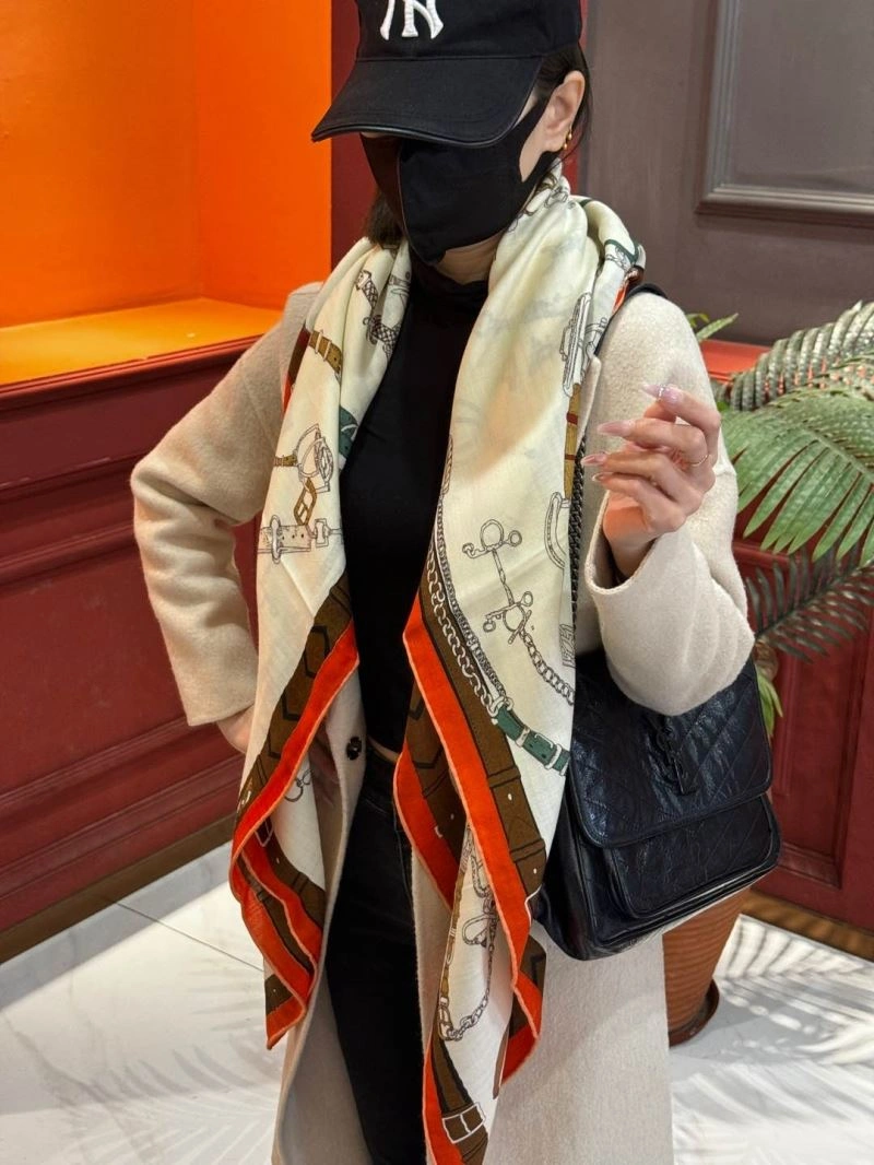 Real Hermes Scarf