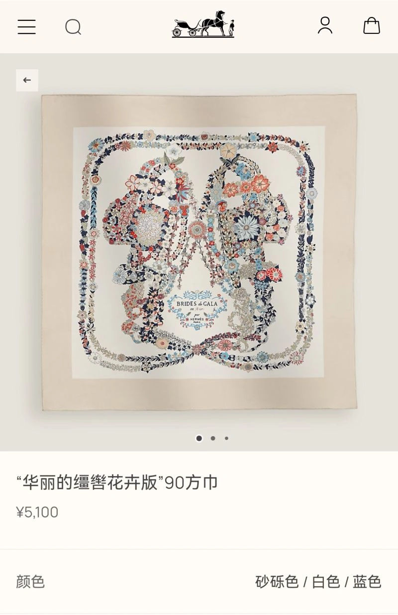 Hermes Scarf